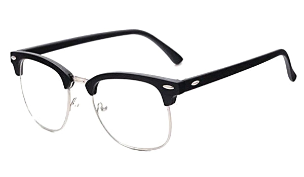 Clear Non-Prescription Glasses - Black Frames | Classy Men Collection