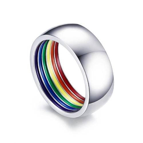LGBT Pride Ring For Men | Classy Men Collection