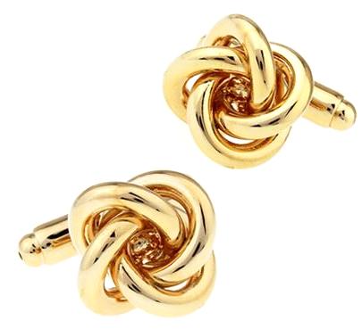 Gold Knot Cufflinks for Men | Affordable Suit Accessories by CMC ...